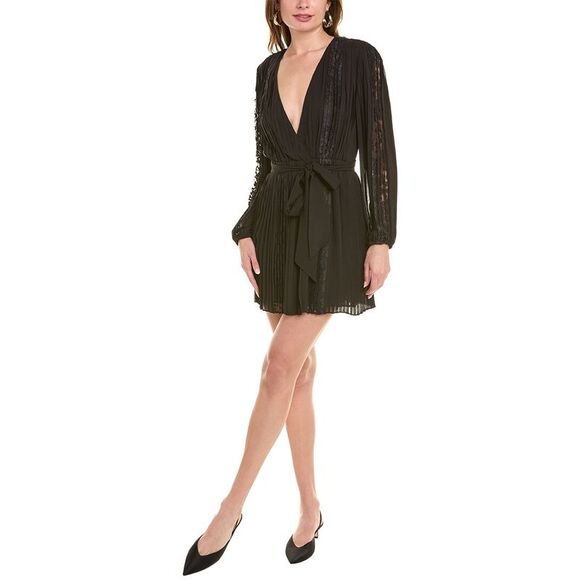 The Kooples | Dresses | The Kooples Womens Accordion Pleated Mini Dress ...